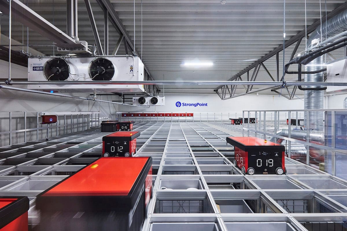 Unik Autostore installerad - Transportnytt