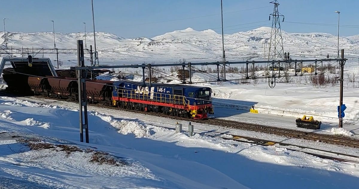 Malmbanan åter igång - Transportnytt