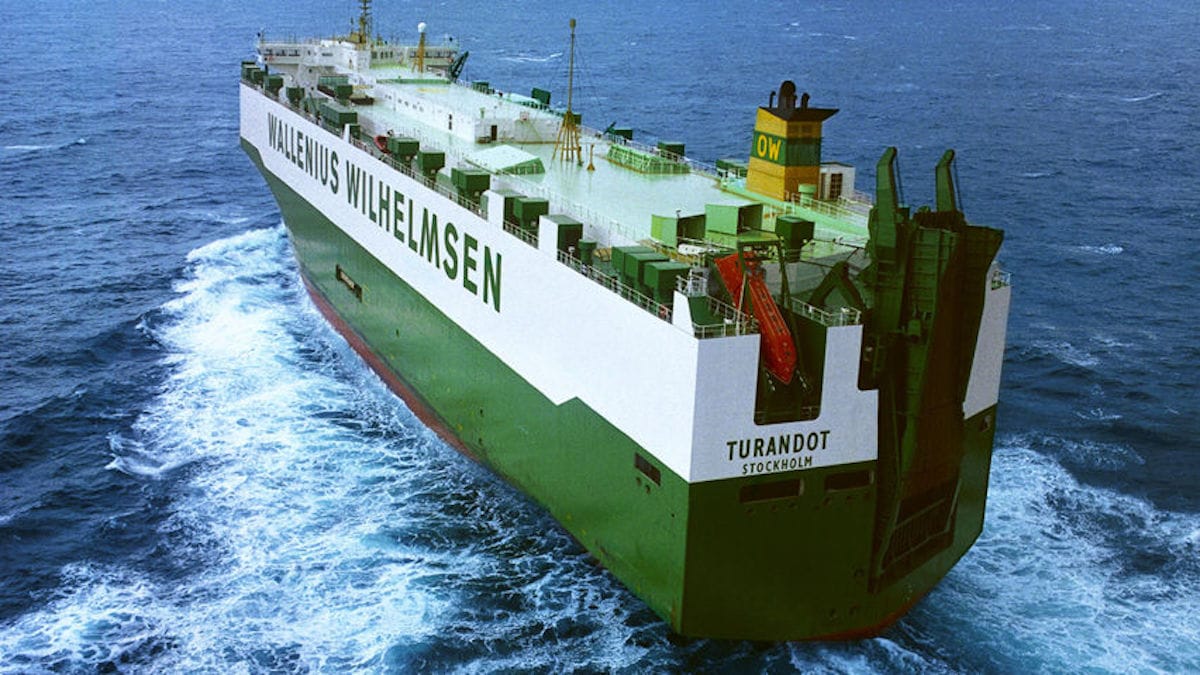 Wallenius flaggar svenskt - Transportnytt
